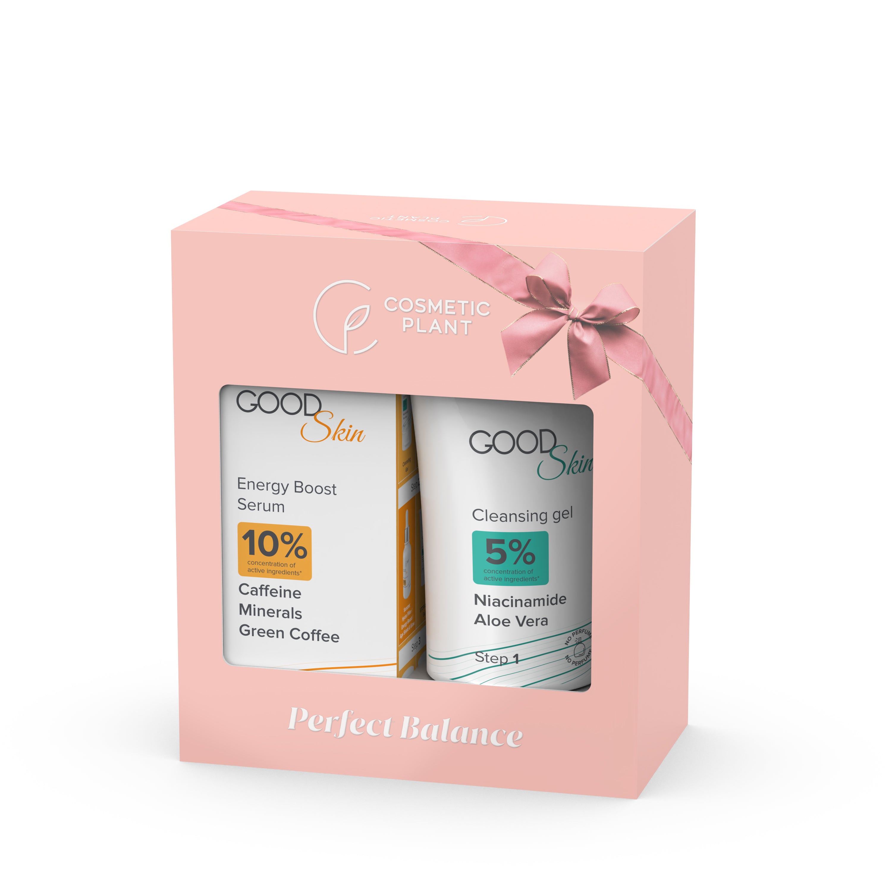 Set Perfect Balance GOOD Skin - Energy Boost Serum 30 ml + Cleansing g ...
